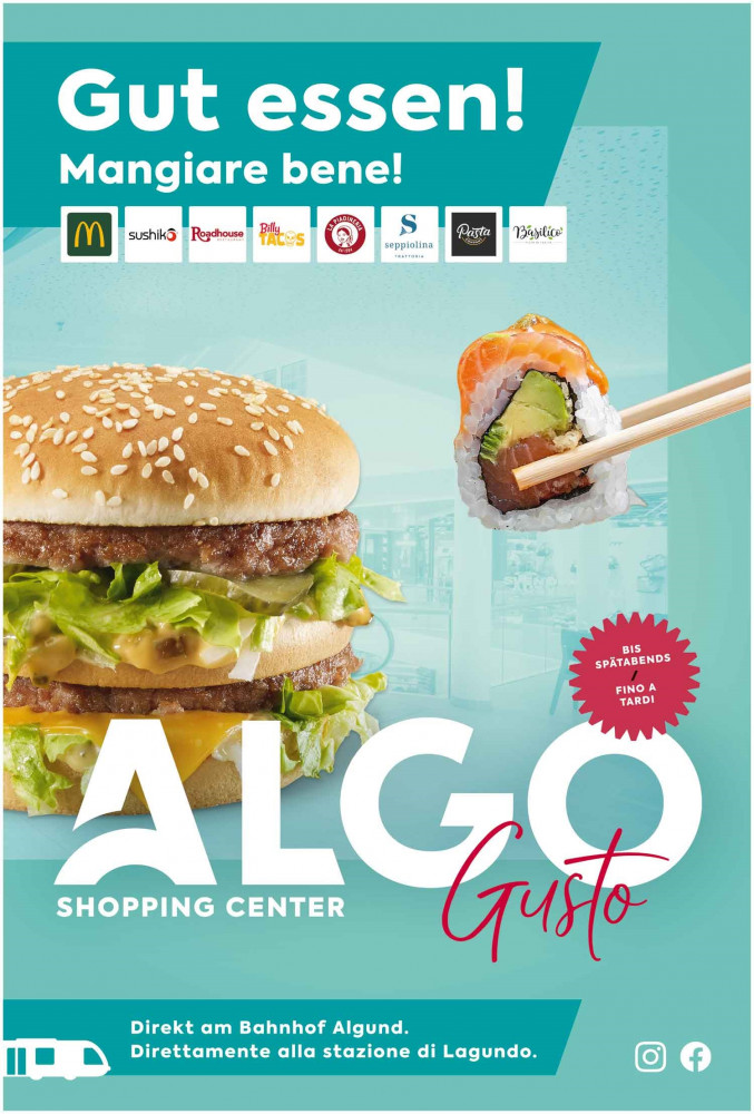 ᐅ Maxi Mode Center Algund, Algund - Öffnungszeiten & Angebote